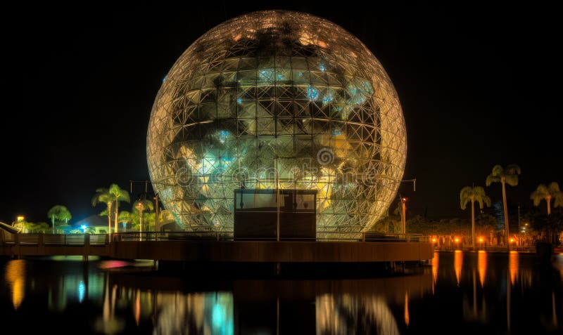 The Biosphere is Science. it is Made of Geodesic Dome and Contains ...