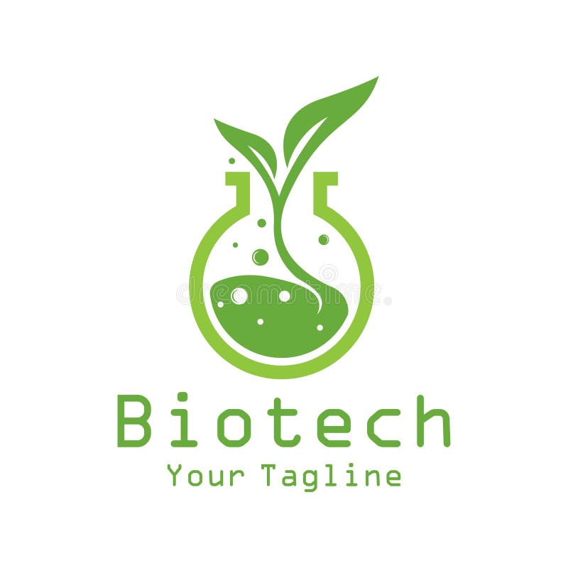 Biotech, Bio Technology Logo Vector Icon Illustration Stock Vector ...