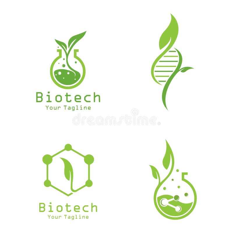 Biotech, Bio Technology Logo Vector Icon Illustration Stock Vector ...