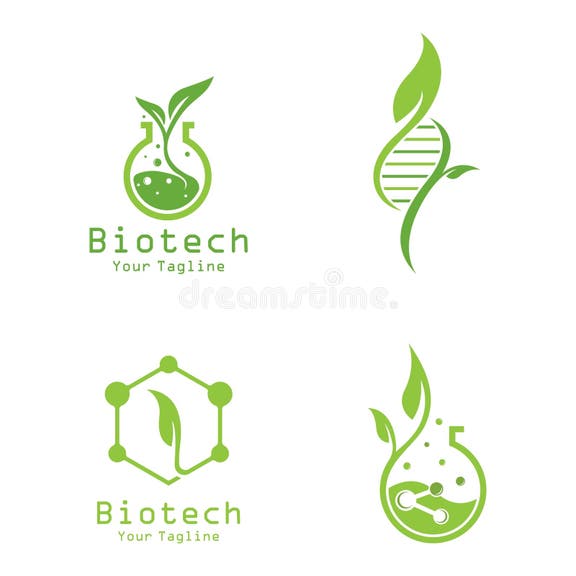 Biotech, Bio Technology Logo Vector Icon Illustration Stock Vector ...