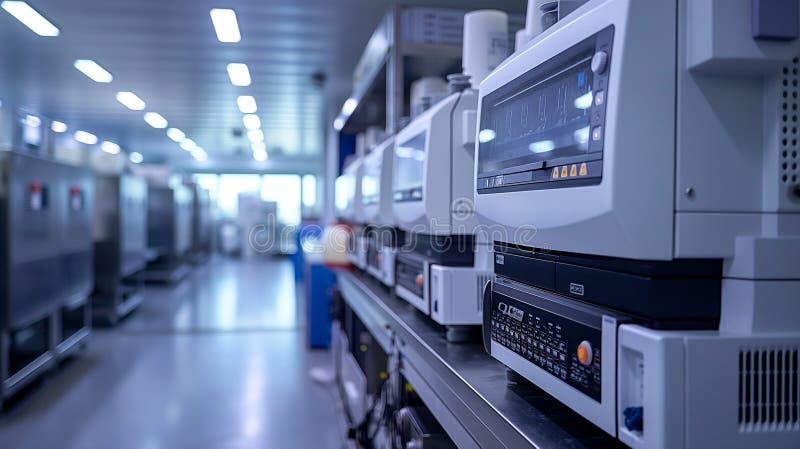 Biotech Laboratory with Advanced Analytical Equipment, Technology in ...