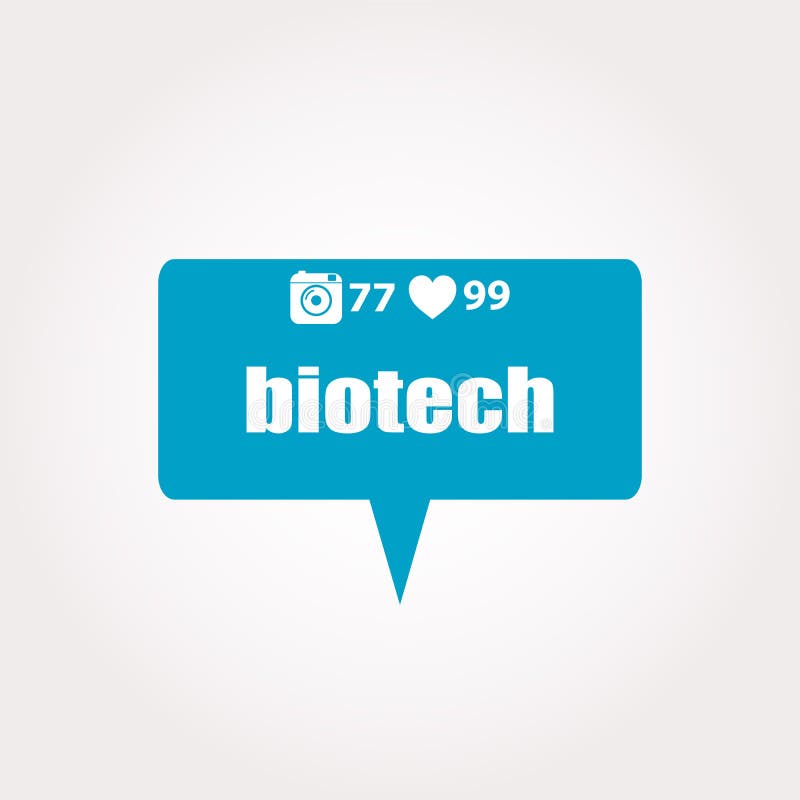 Biotech Text. Business Concept Stock Illustration - Illustration of ...