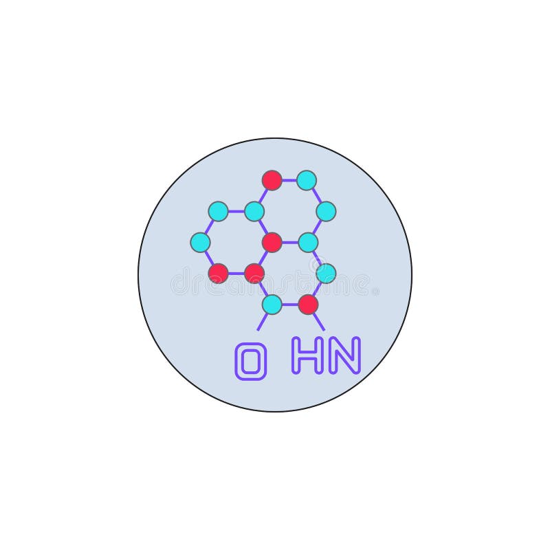 Set Of Molecule Badge. Connected Hexagonal Molecule Badge. Molecular ...