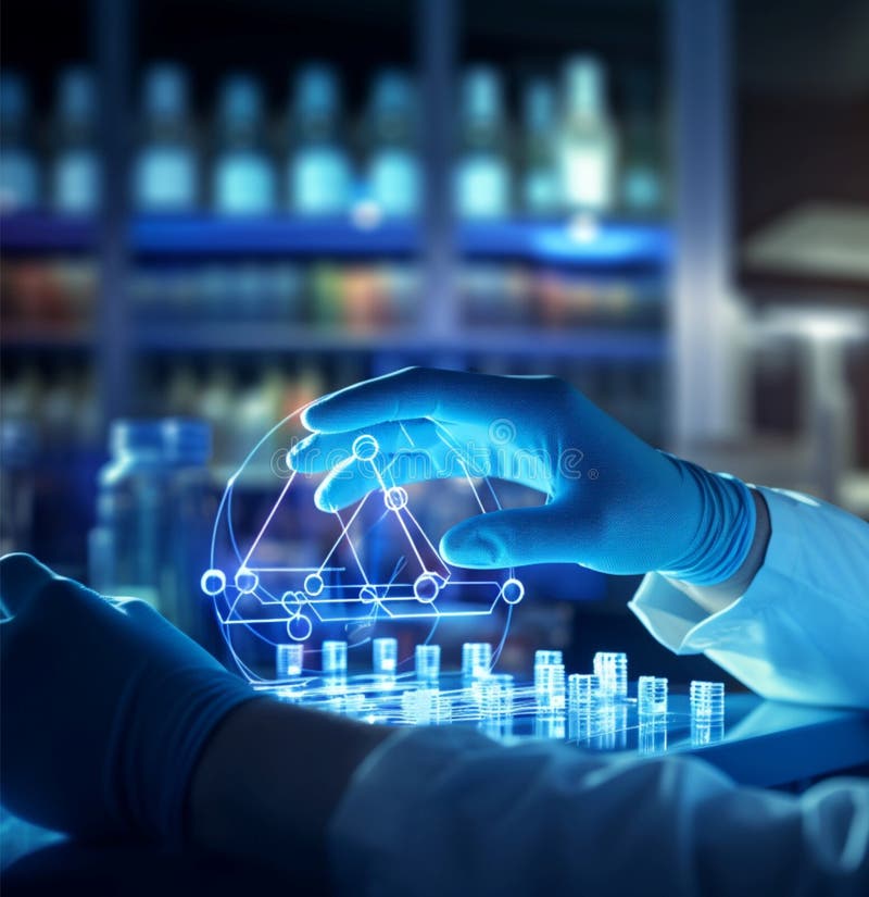 Biotechnology Experts in a High Tech Lab Conduct Groundbreaking ...