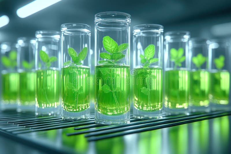 Biotechnology and GMO Plants in Test Tubes Laboratory: Exploring ...