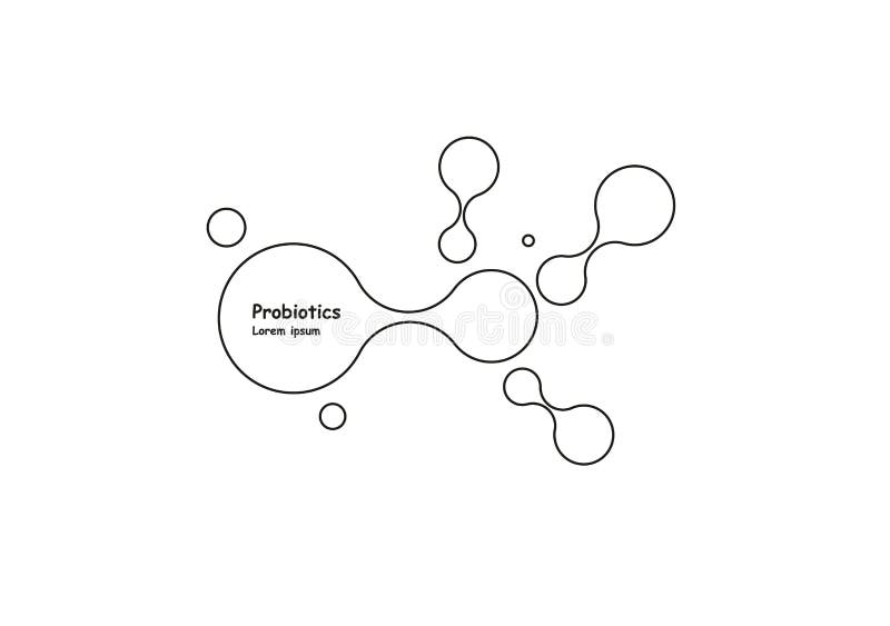 Biotechnology. Symbol Molecule. Vector Logo Template. Abstract Molecule ...