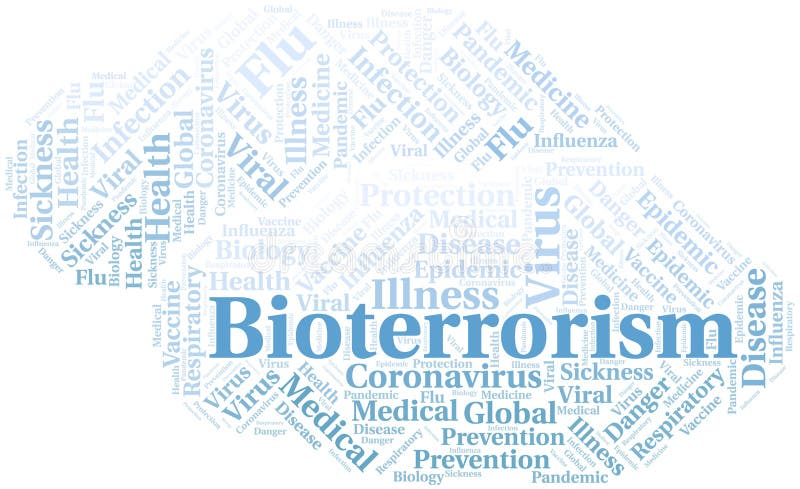 Bioterrorism word cloud stock vector. Illustration of defense - 285414767