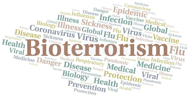 Bioterrorism word cloud stock vector. Illustration of defense - 285414767