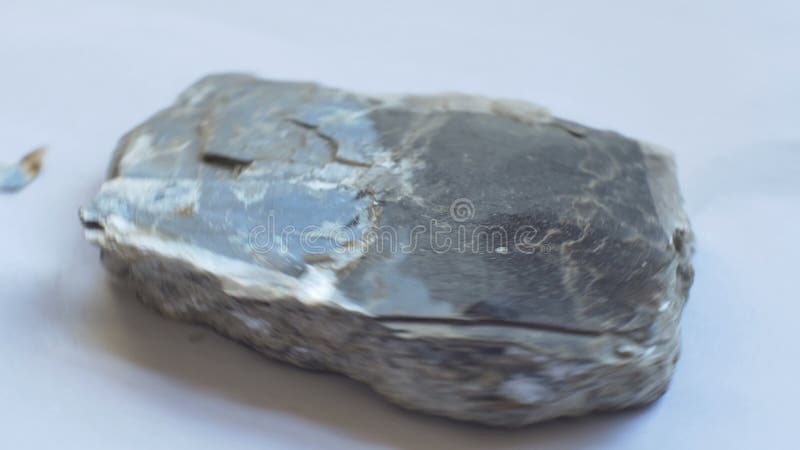 Biotite Mica Specimen, Phyllosilicate Mineral. Stock Footage - Video of ...