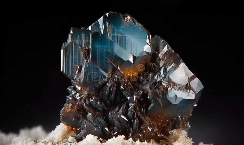 Biotite is Rare Precious Natural Geological Stone on Gradient ...