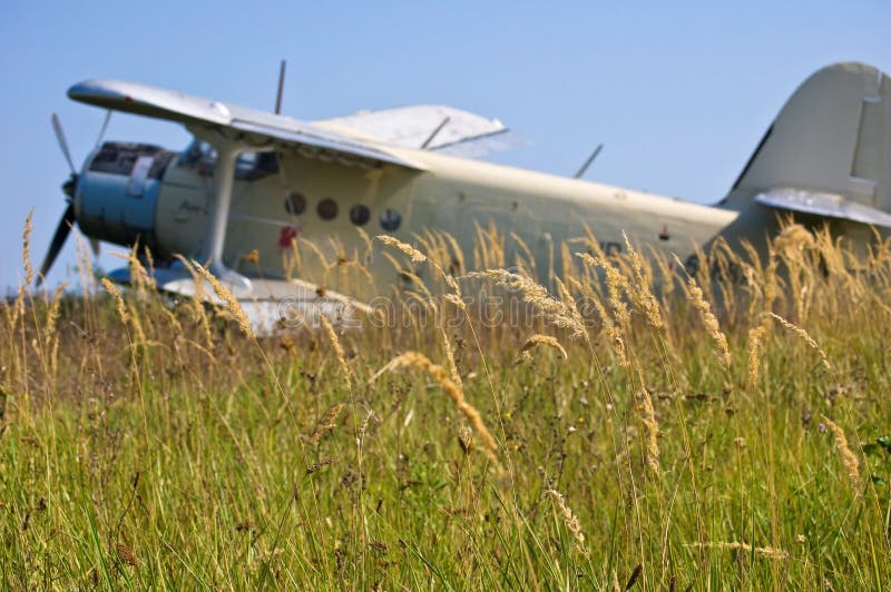 A biplane stock image. Image of aircraft, aero, transport - 27234213