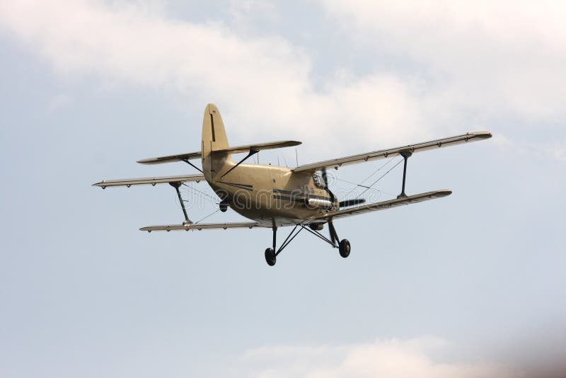 Biplane 3 stock image. Image of tail, climb, ascent, aviation - 15809579