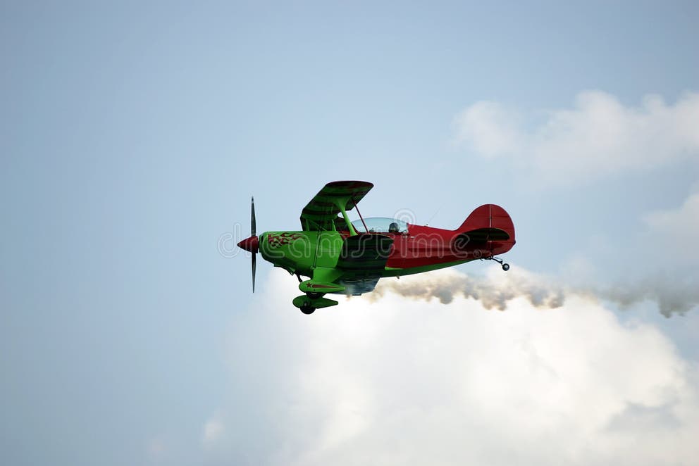 Biplane stock image. Image of show, trainer, patriot, military - 914213