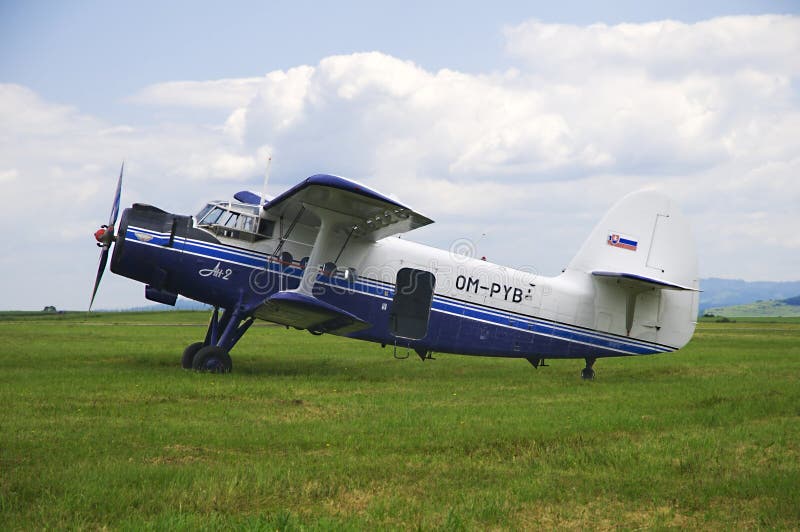 Biplane Antonov AN2 editorial photo. Image of antonov - 20280511