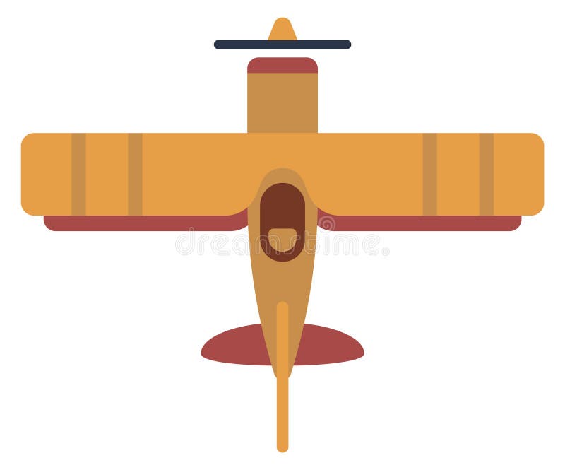 Biplane Top View Stock Illustrations – 108 Biplane Top View Stock ...