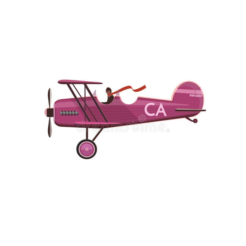 Biplane icon, icon cartoon stock vector. Illustration of drawing - 88214099