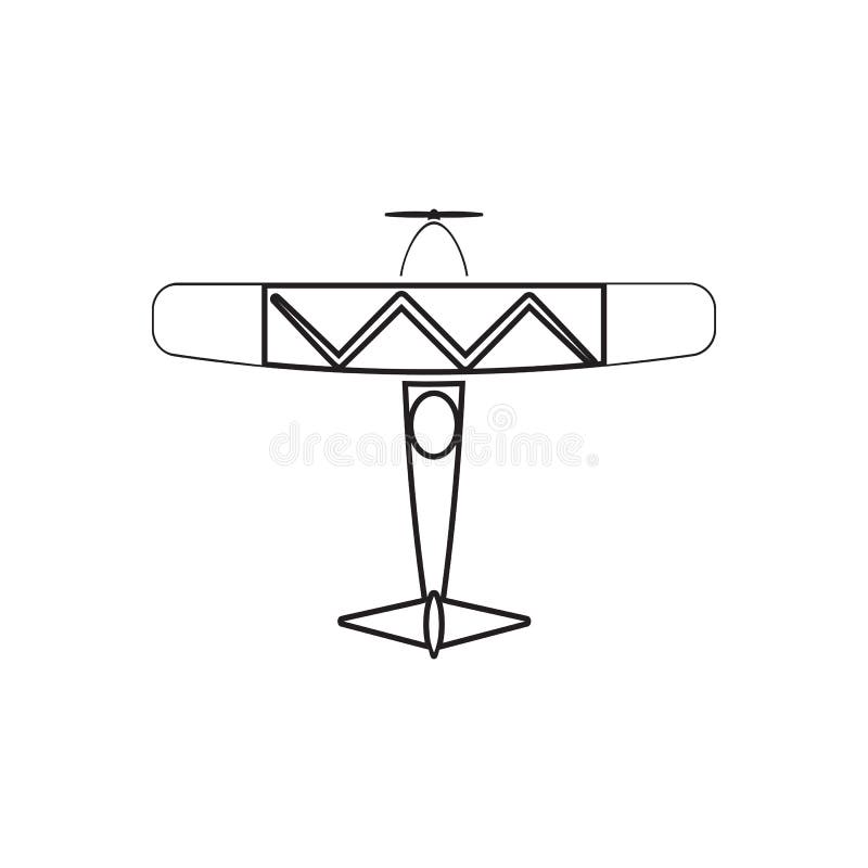 Biplane Top View Stock Illustrations – 94 Biplane Top View Stock ...