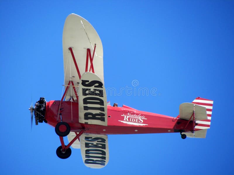 Biplane editorial stock photo. Image of rides, gear, motor - 30399908