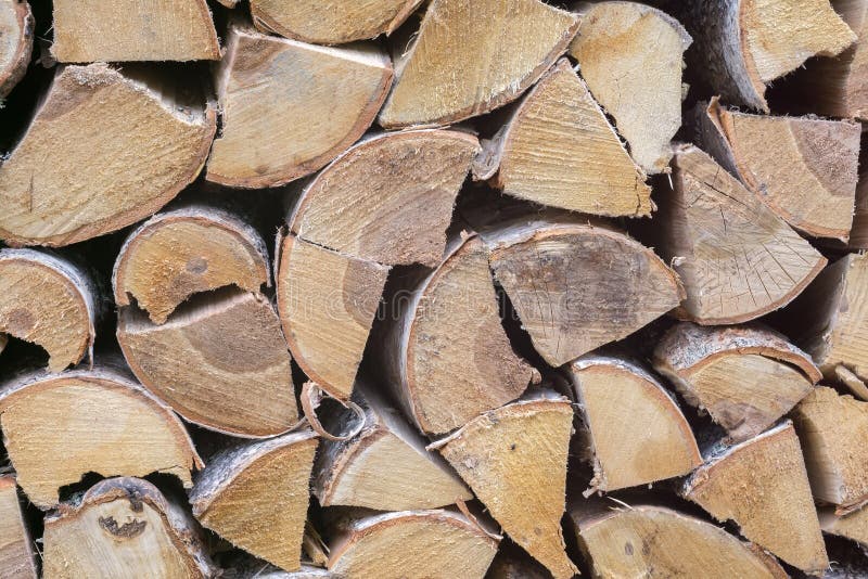 Birch Fire Wood stock image. Image of industry, wood - 64402439
