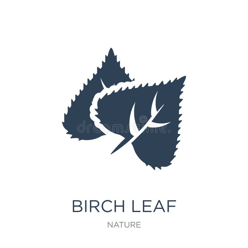 Birch Tree Icon in Trendy Design Style. Birch Tree Icon Isolated on ...
