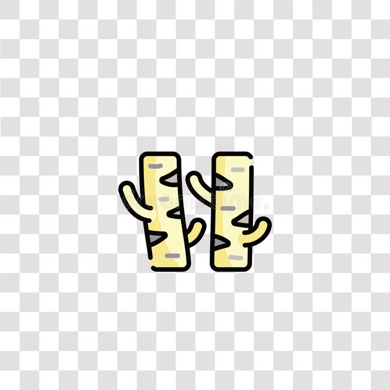 Birch Tree Icon Sign and Symbol. Birch Tree Color Icon for Website ...