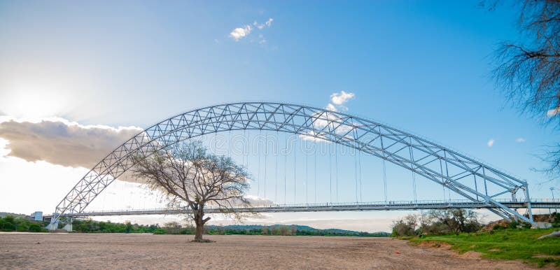 Birchenough Bridge stock image. Image of water, tower - 215641725