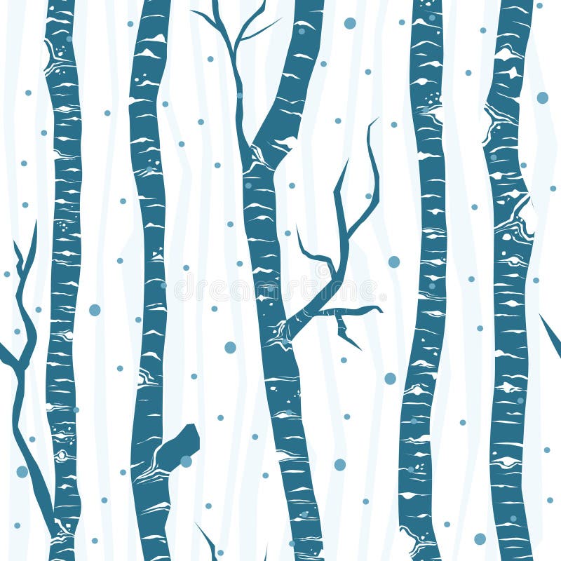 Birches Pattern Stock Illustrations – 142 Birches Pattern Stock ...