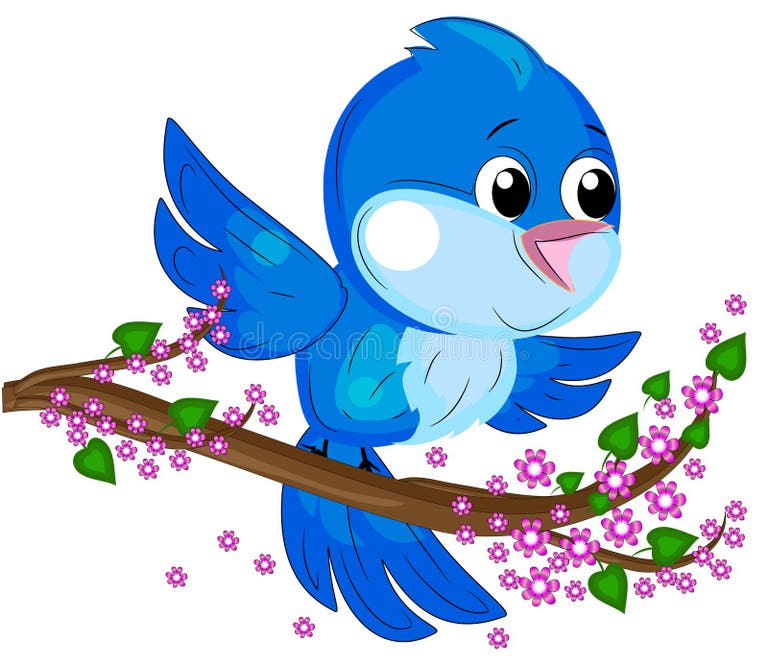 Cartoon Comic Song Bird Stock Illustrations – 302 Cartoon Comic Song ...