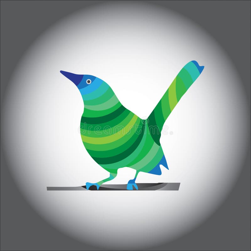 Magpie Design Isolated Elements, National Bird of Bangladesh Stock ...