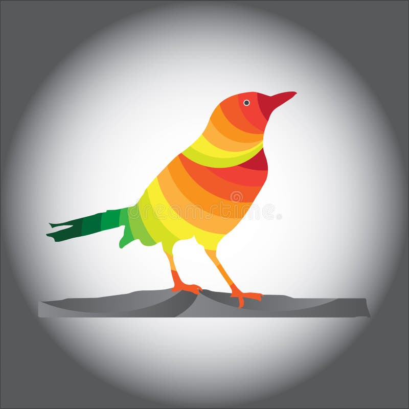 Magpie Design Isolated Elements, National Bird of Bangladesh Stock ...