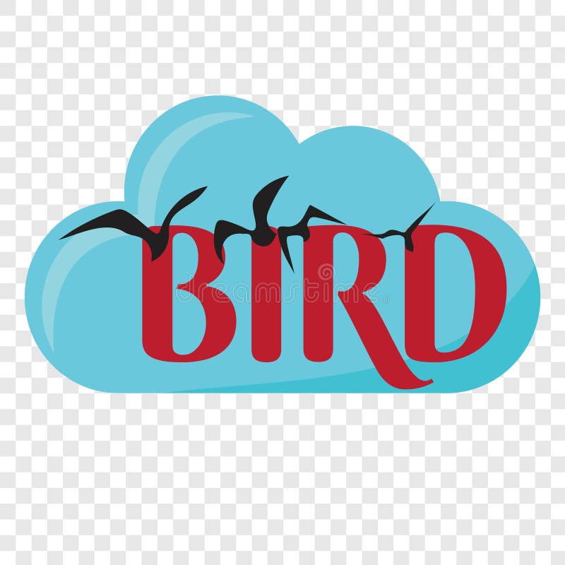 21. Bird Alphabet Logo Letter Wordmark Cloud Sky Stock Vector ...