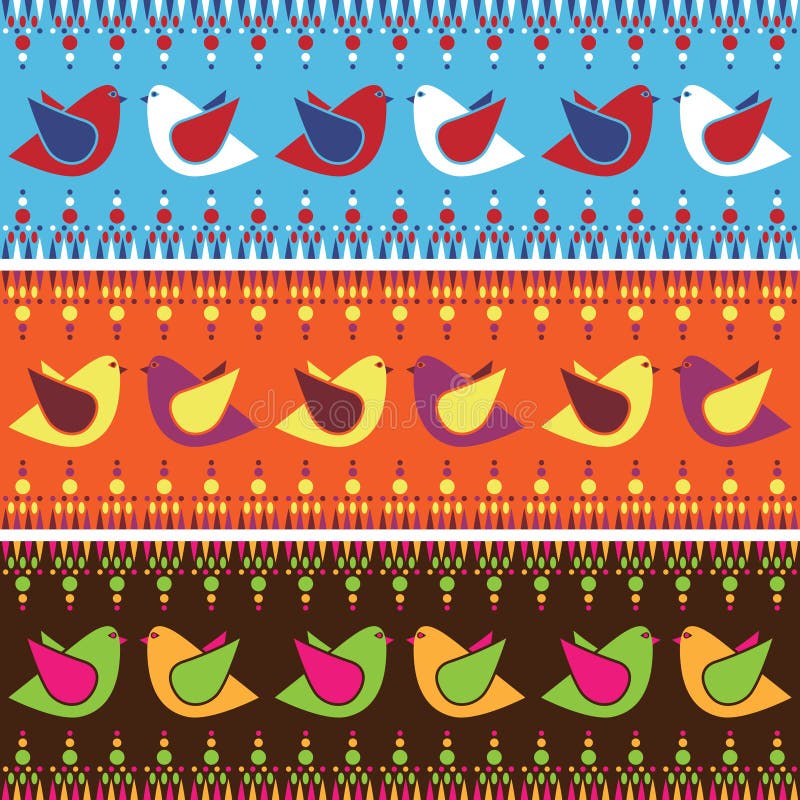 Bird banners stock vector. Illustration of blue, strip - 12670515