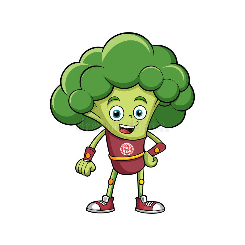 Bird and Broccoli Balance in Nature Stock Illustration - Illustration ...