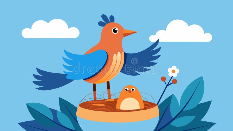 A Bird Building a Nest Representing the Effort and Care Needed To ...
