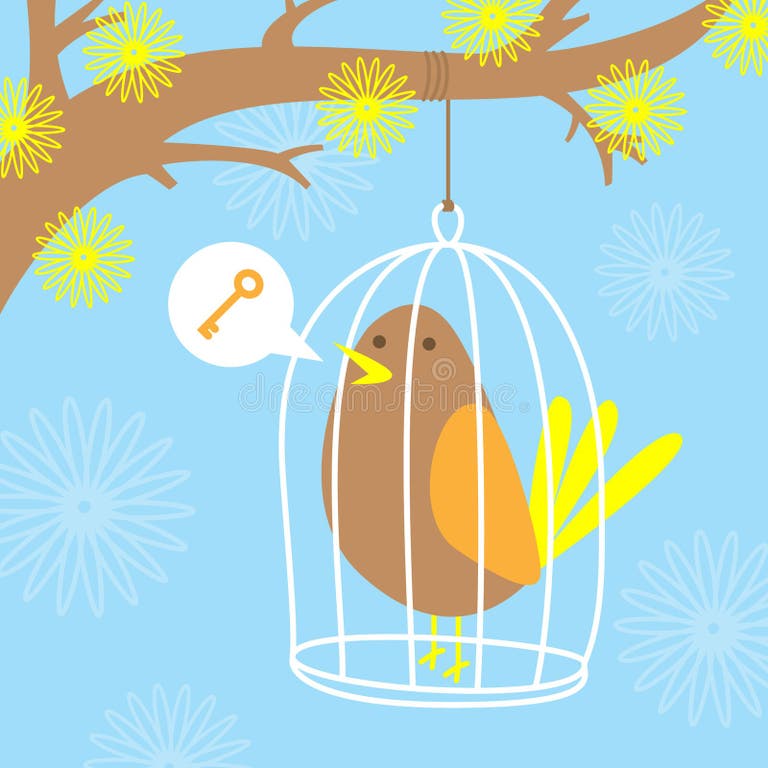 Caged Bird Stock Illustrations – 940 Caged Bird Stock Illustrations ...