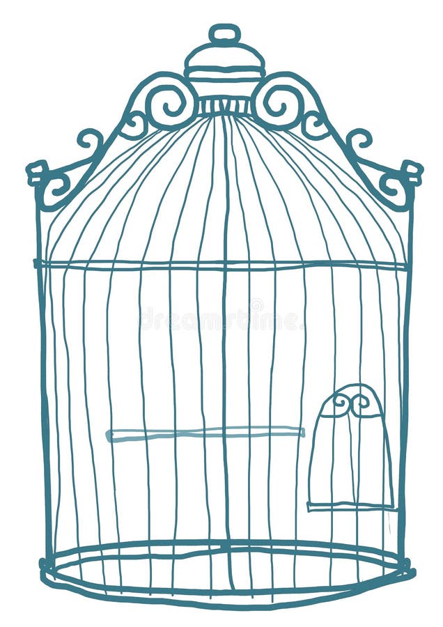 Old Bird Cage Art Cute Stock Illustrations – 163 Old Bird Cage Art Cute ...