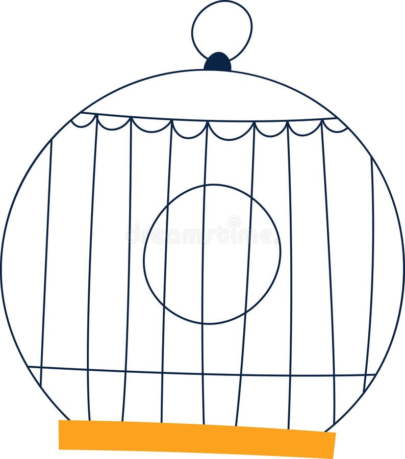 Bird Cage Metal stock vector. Illustration of bird, cage - 301006247