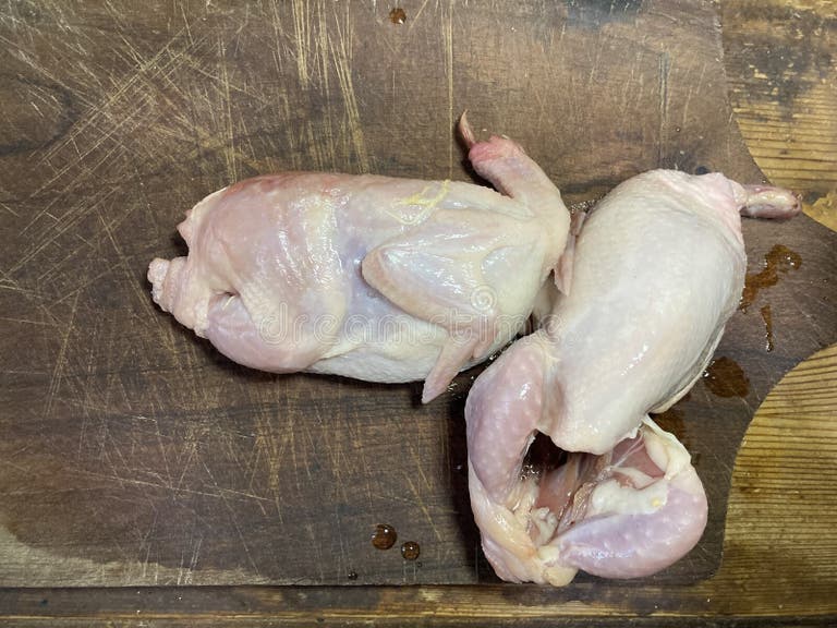 Bird Carcasses Quail and Chicken Stock Image - Image of poultry ...
