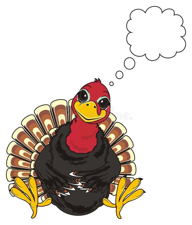 Thinking Turkey Stock Illustrations – 113 Thinking Turkey Stock ...