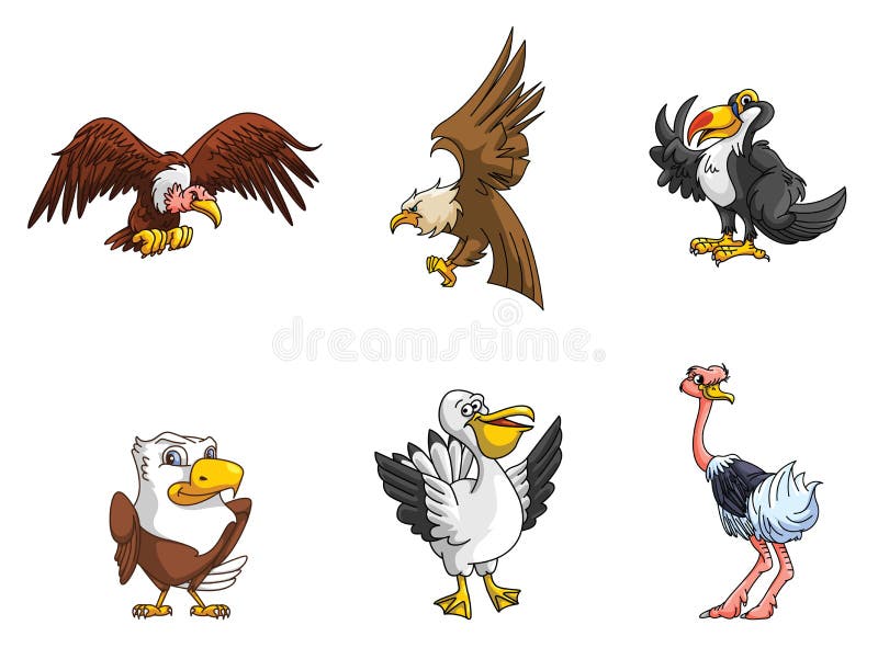 Bird Collection stock vector. Illustration of marine - 47879017