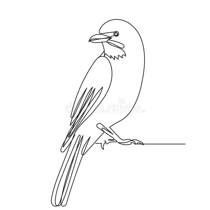 Bird Continuous Line Drawing Stock Illustrations – 4,279 Bird ...
