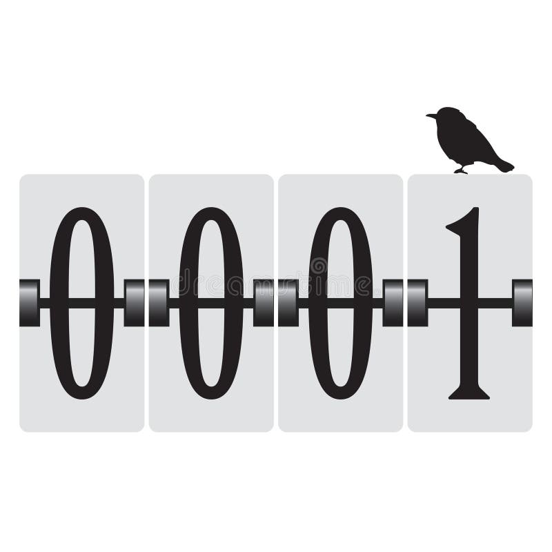 Bird Count stock vector. Illustration of bird, info - 269900196