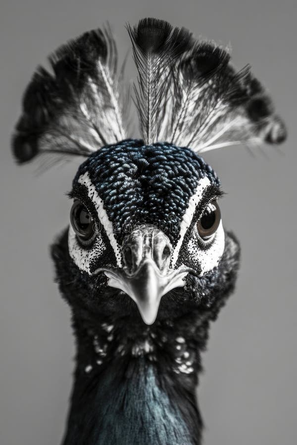 Bird with crest feathers stock photo. Image of crest - 379998484