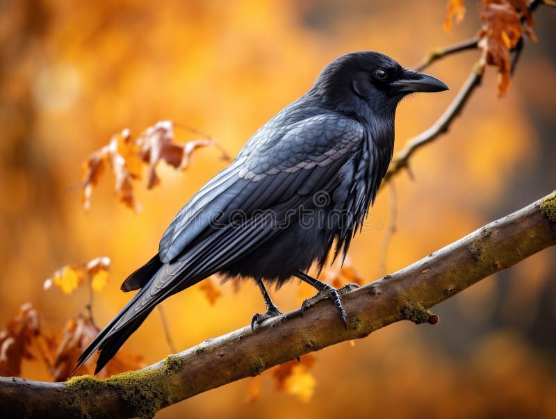 Bird Crow Made with Generative AI Illustration Stock Illustration ...