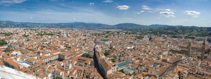 Bird`d Eye View of Florence, Italy Editorial Photography - Image of ...