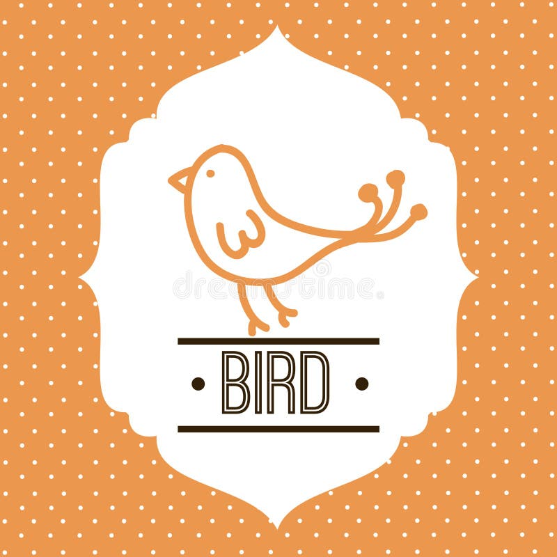 Bird design stock vector. Illustration of cute, animal - 46566059