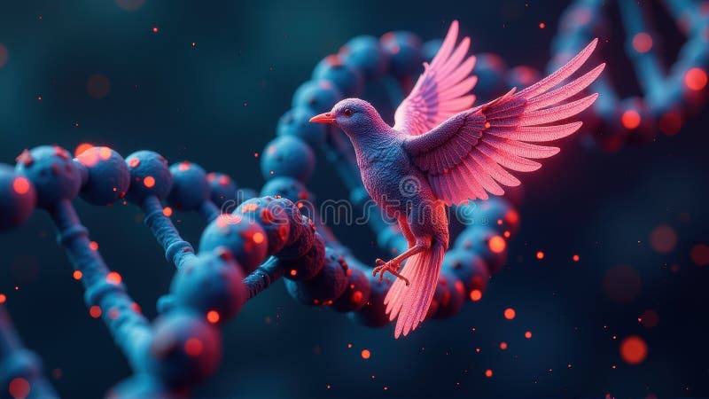 Bird of Evolution stock illustration. Illustration of animal - 355703757
