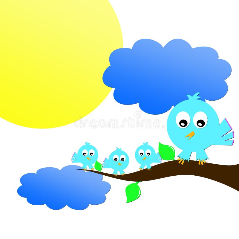 Bird Family Picture. Image: 23656283