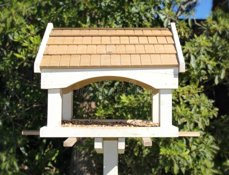 Bird feeder house stock image. Image of leafy, house - 32690137