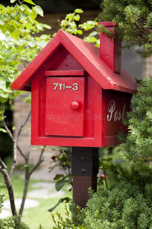 Bird Feeder, House, Letter Box, Birdhouse Stock Photo - Image of house ...
